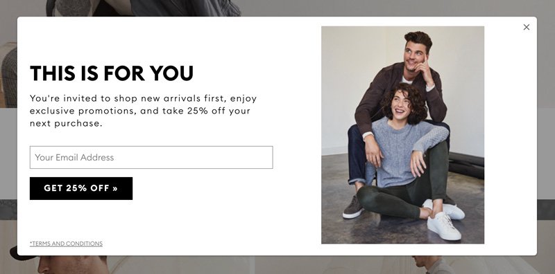 Cw pop up example ContextWest